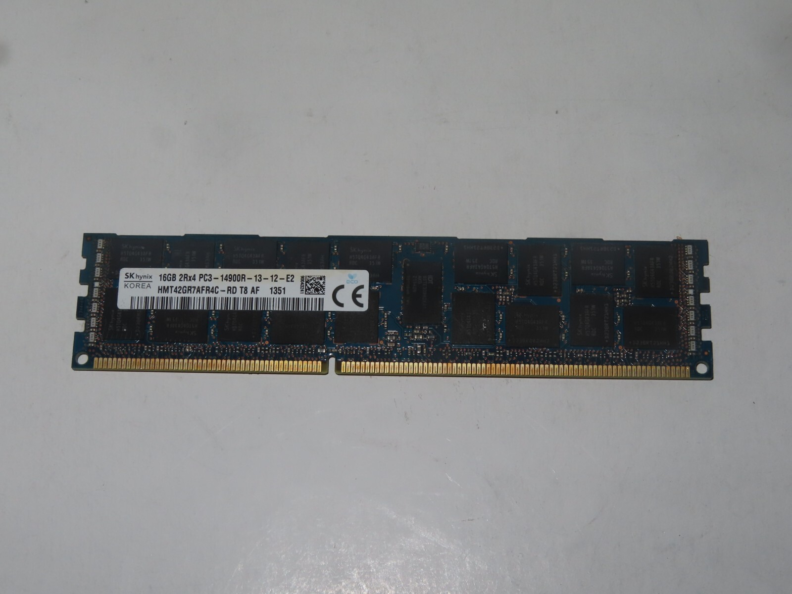 Hynix 16gb PC3-14900R 2Rx4 DDR3 HMT42GR7AFR4C-RD **Server Memory** | eBay