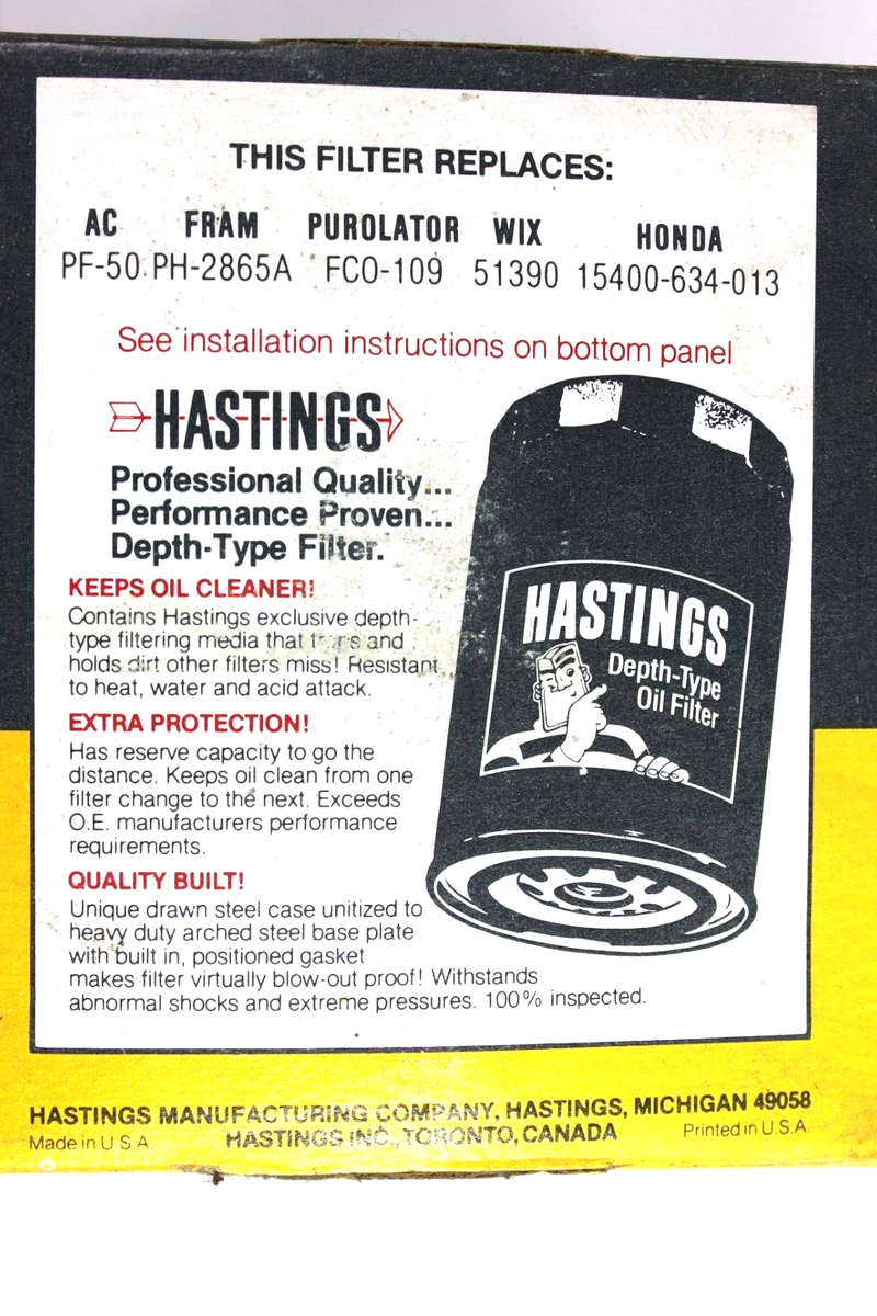 Oil Filter Conversion Chart Air Filter & Guide Cage Cap Oil Filter Kit