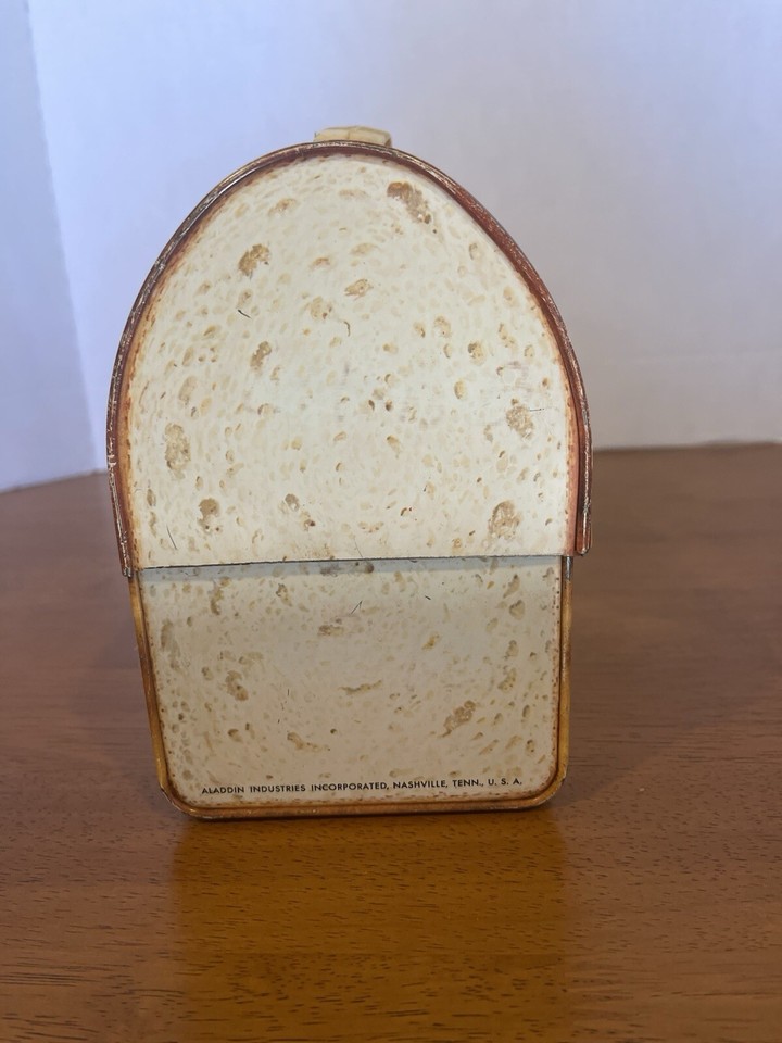 Vintage 1968 Bread Loaf Lunchbox & Thermos | eBay