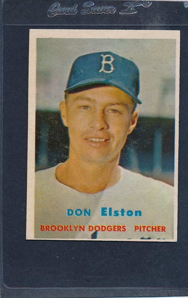 1957 Topps #376 Don Elston Dodgers EX 57T376-82216-1 | eBay