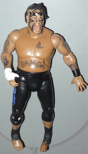 UMAGA - WWE Jakks Deluxe Aggression Series 12 Wrestling Action Figure ...