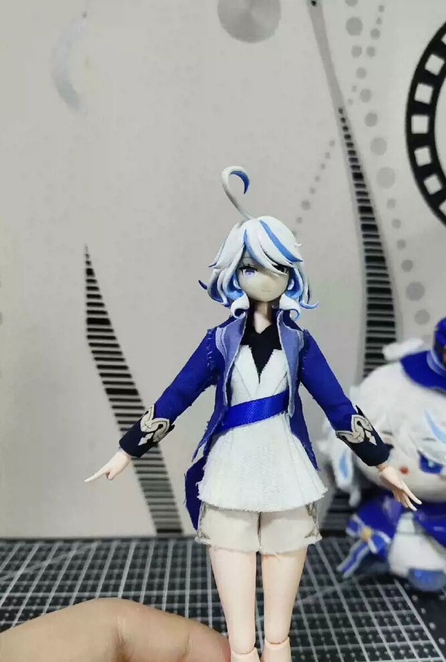 Genshin Impact Furina 1/12 Scale Genshin Impact Custom Action Figures ...