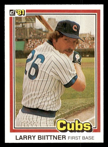 Larry Biittner 1981 Donruss #515 Chicago Cubs | eBay