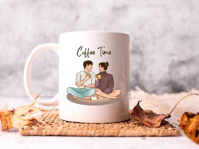 Coffee Time Mug Couple Gift Couple Coffee Mug Valentine’s Day Gift ...