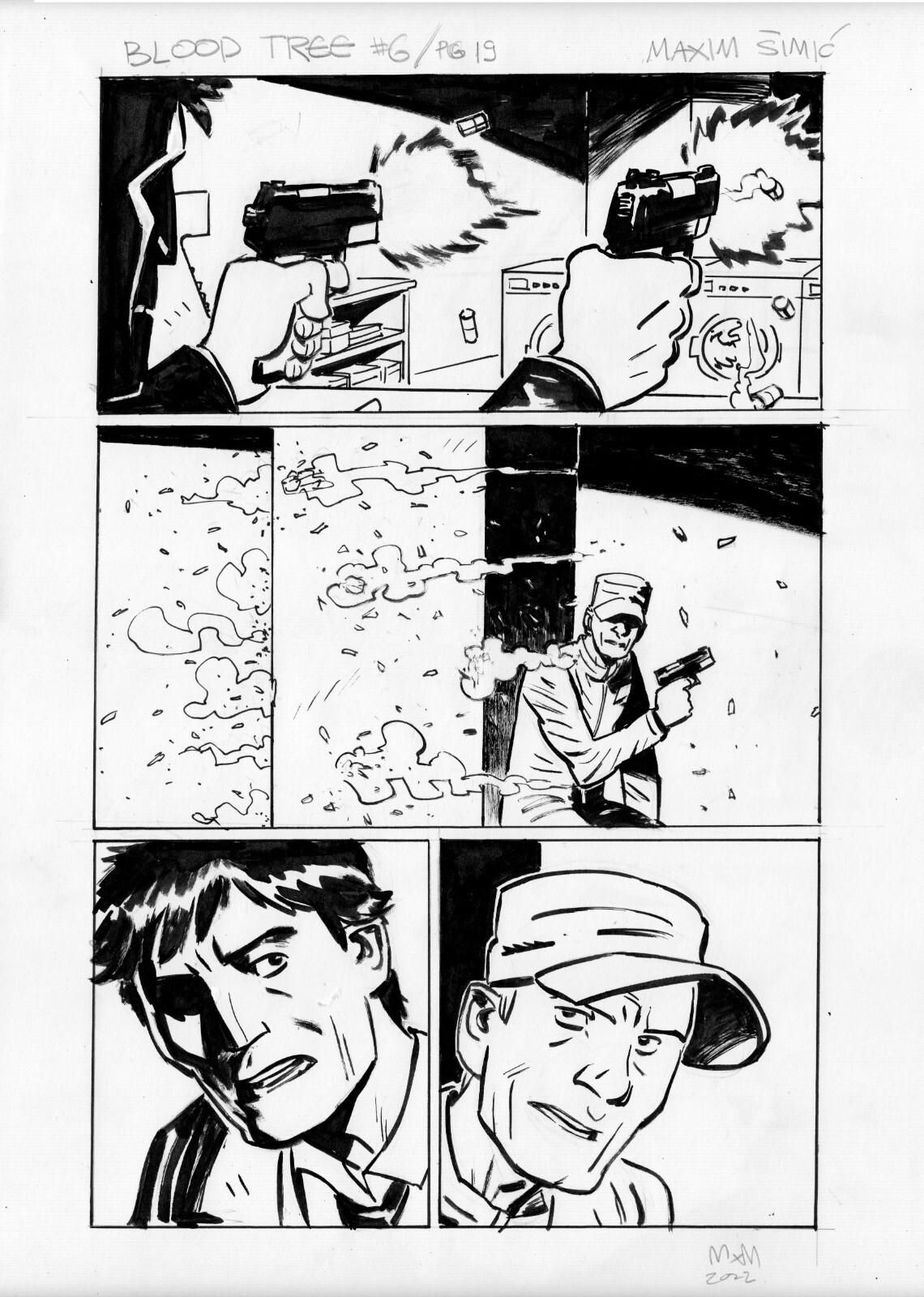 original comic book interior page art | eBay