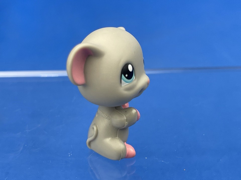 Littlest Pet Shop LPS # 80 Grey Mouse - Standing Up Variant | eBay