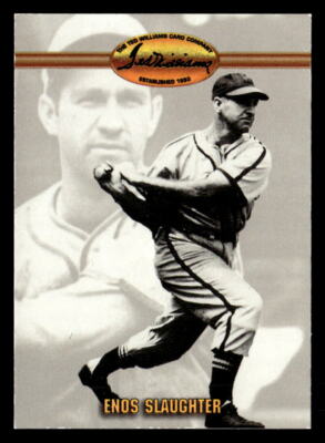 Enos Slaughter 1993 Ted Williams Card #92 St. Louis Cardinals | eBay