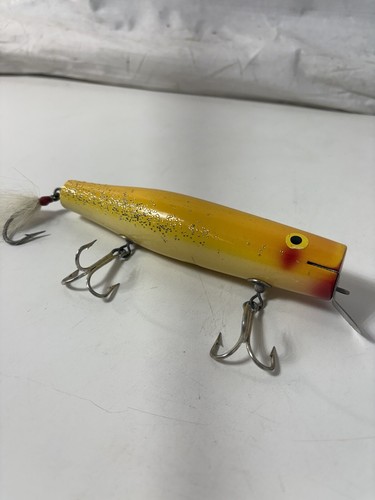 Stan Gibbs Lures Danny Deep Diver Yellow 6.25" 2.25oz | eBay