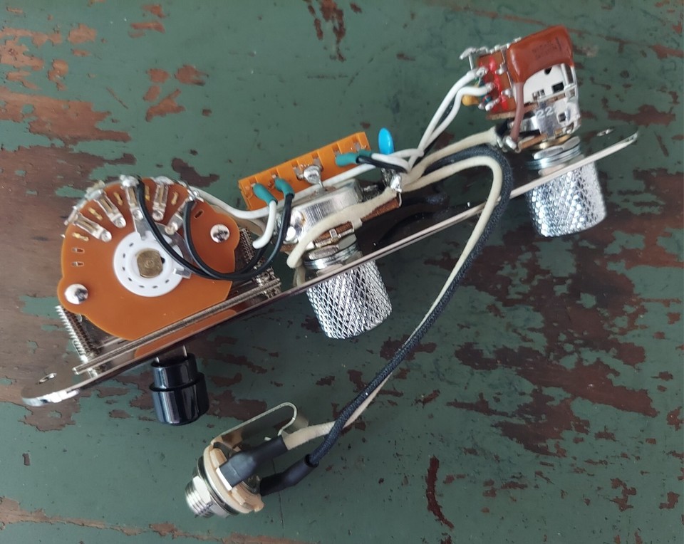 Solderless Tele Control Plate 4 Way Switch Wiring, HOoP Push Pull ...