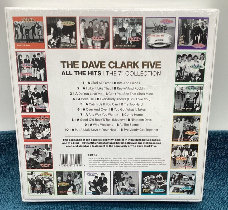 The Dave Clark Five 7" Vinyl Collection Boxed Set | eBay