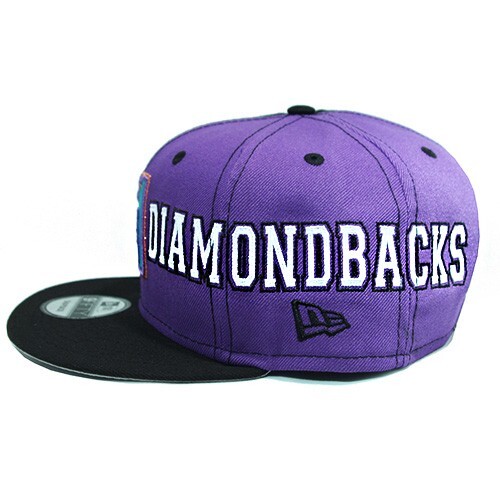 New Era Arizona Diamondbacks Sanpback Hat Classic Team Split Black ...