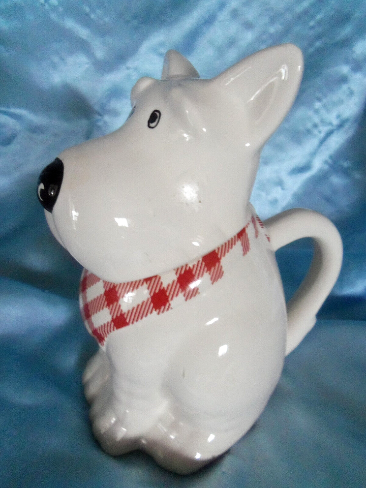 White Scottish Terrier Scotty Dog Mug Sugar Bowl & Lid MSRF Design ...