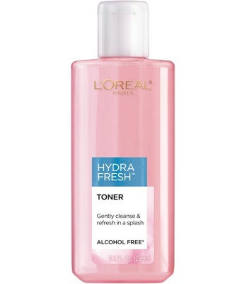 Loreal Hydrafresh Toner Refreshes Skin Alcohol Free Non Drying Formula ...