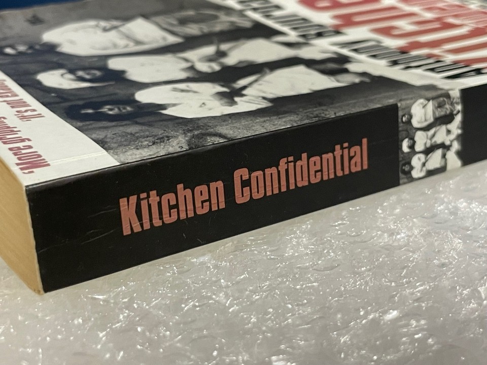 Rare Anthony Bourdain SIGNED Kitchen Confidential Great Britian ~w/ JSA ...