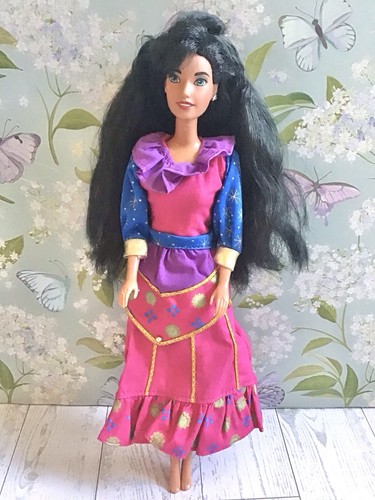 1995 Gypsy Dancing Esmeralda Barbie Hunchback Of Notre Dame Disney ...