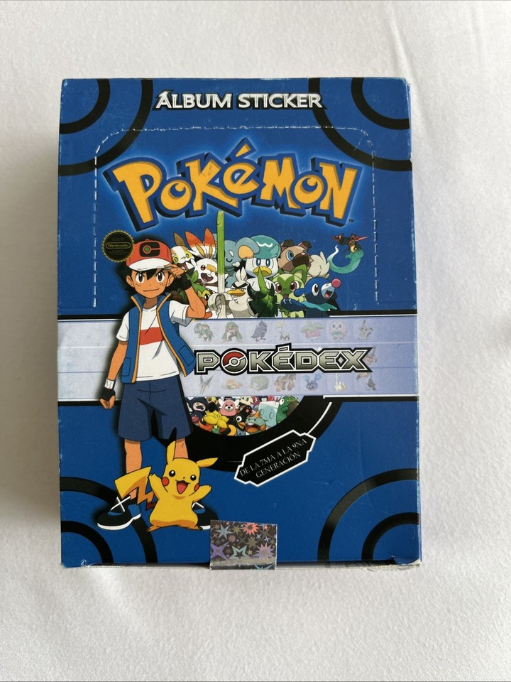 2024 Peru Pokemon Pokedex Vol 3 Sticker Booster Box Blue Flash Edition ...