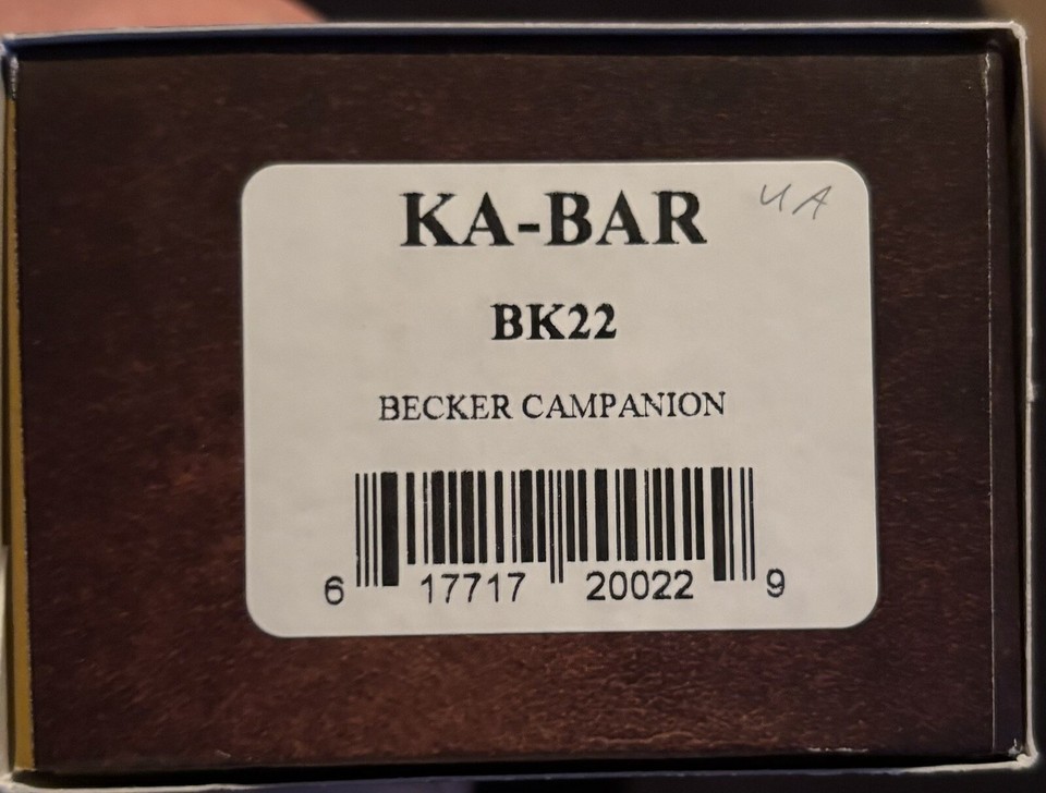 Ka-Bar BK22 Becker Companion Fixed Blade Knife | eBay