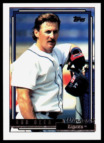 Rob Deer 1992 Topps Gold Winners #441 NMT | eBay