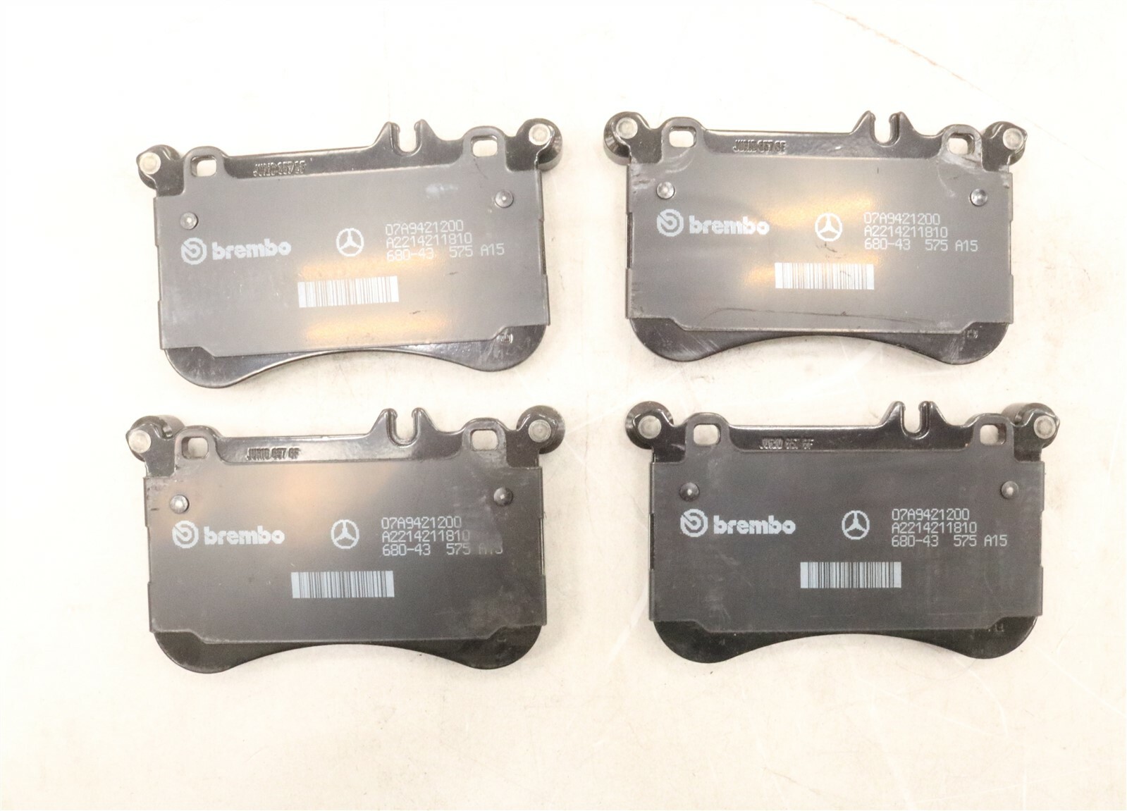 NEW OEM Mercedes-Benz Brake Pad Set Front A0074206920 CL550 10-14 S550 ...