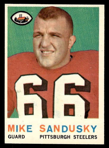 1959 Topps Football #136 Mike Sandusky NM *e1 | eBay