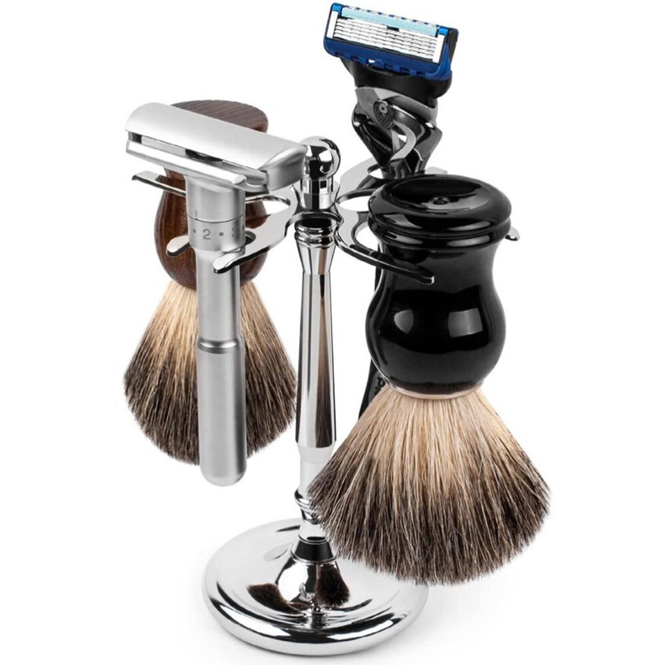 Beard Razor Brush Holder Compact Shaving Sturdy Care Tools Organizer ...
