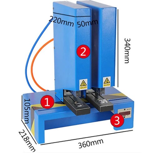 Double Head Pneumatic Binding Machine Automatic Stapler Multi-station ...