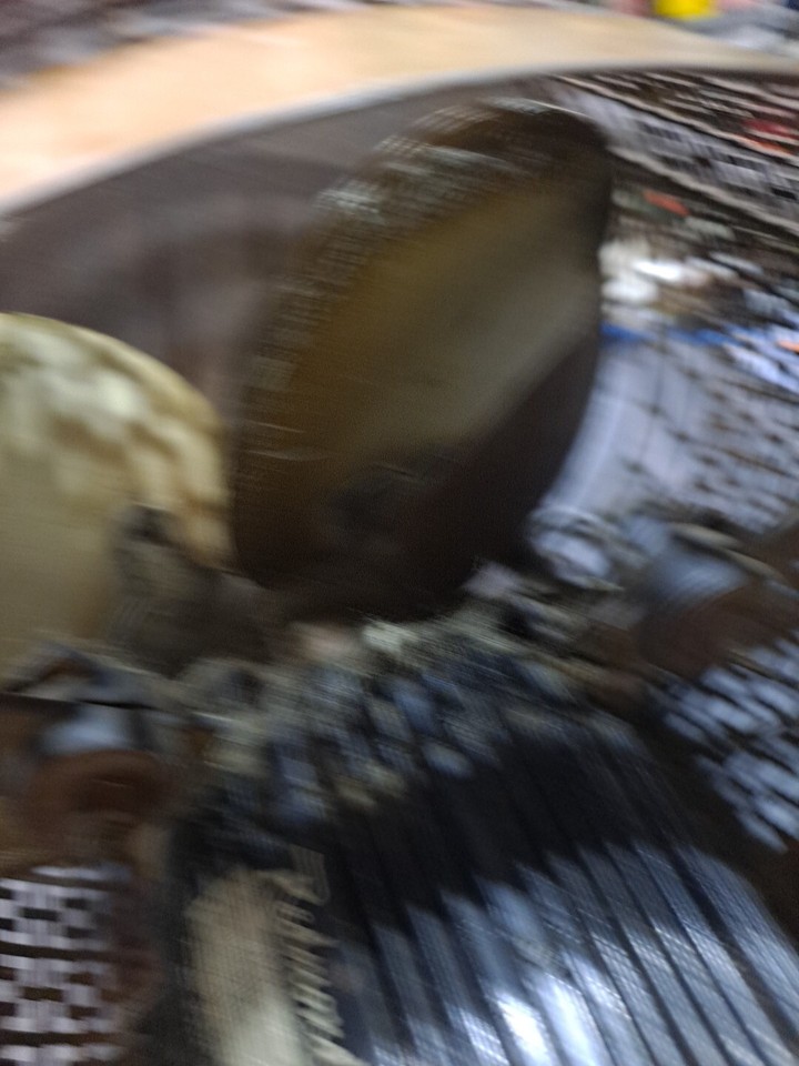 Vintage Metal Mid Century Hassock Footstool Fan Redmond 6102 16.5" X 13 ...