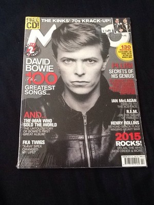 MOJO magazine 2015, David Bowie, The Kinks, Henry Rollins, R.E.M. Ian ...