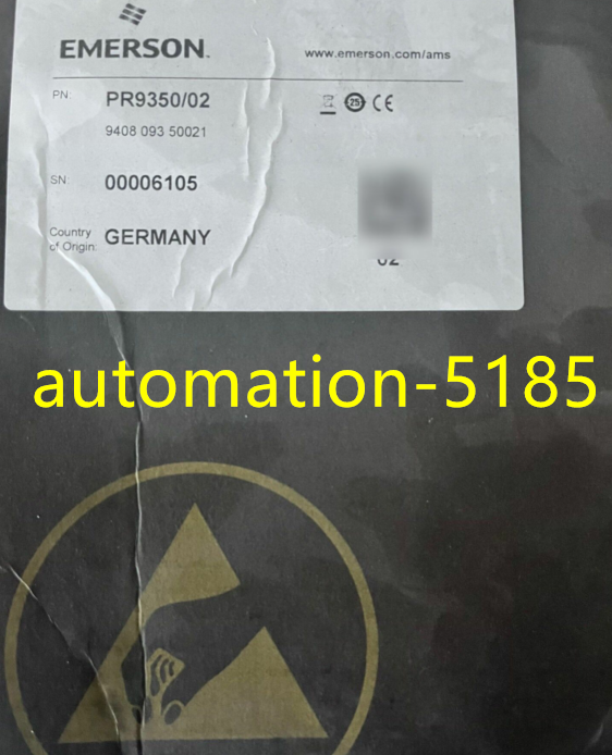 1PCS EMERSON Cylinder Expansion Sensor PR9350/02 New fedex or DHL | eBay