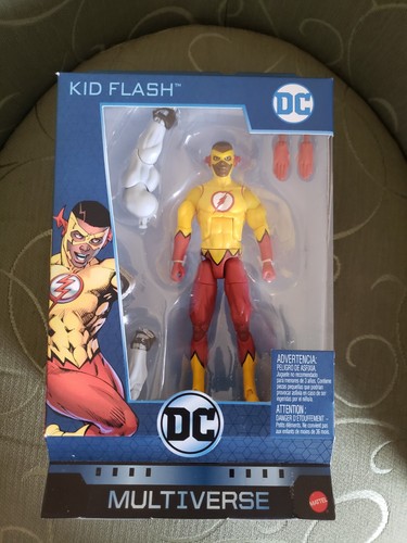 DC Multiverse Kid Flash Wallace West Lobo CNC Collect Connect Mattel ...