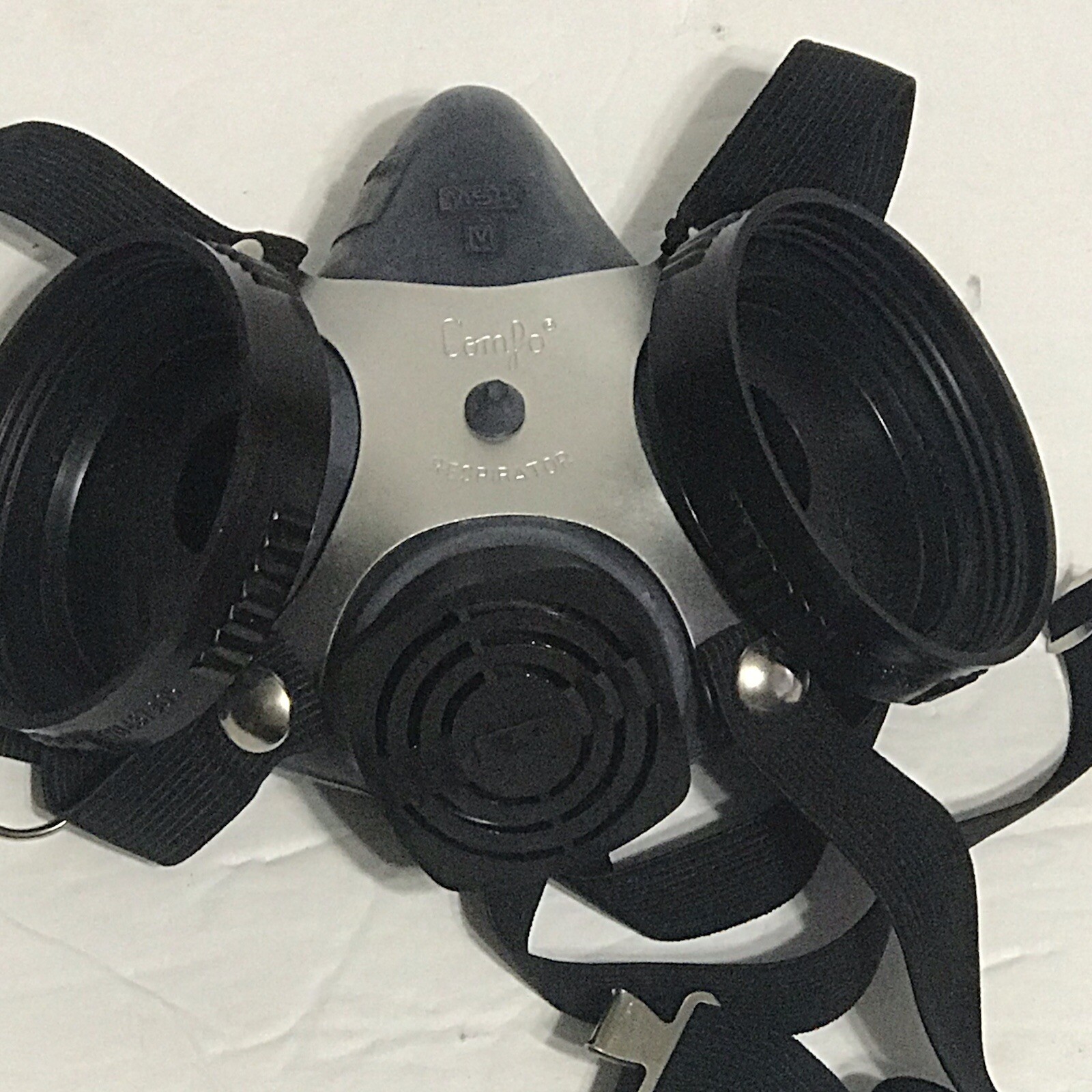 MSA COMFO Respirator Half Face Mask Body Only No Filter Not Used Tags ...