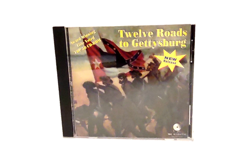 Twelve Roads to Gettysburg CD-ROM TDC Interactive Windows/MAC 1996 HTF ...