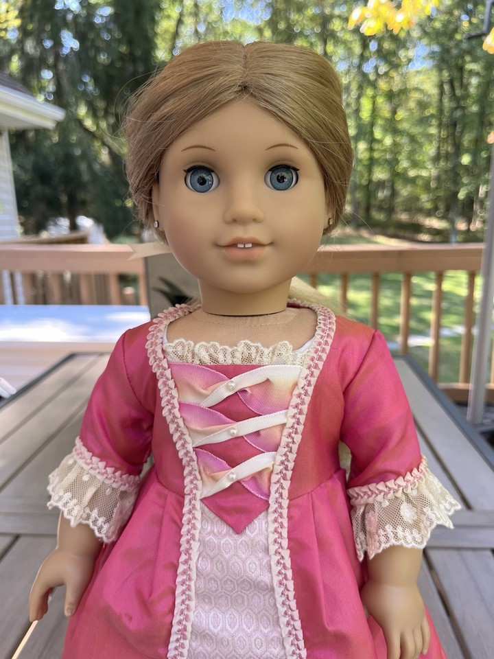 American Girl Elizabeth Cole 18” Doll W/ Meet Dress, Retired | eBay