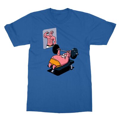 Funny Patrick Star Work Out Men's T-Shirt | eBay