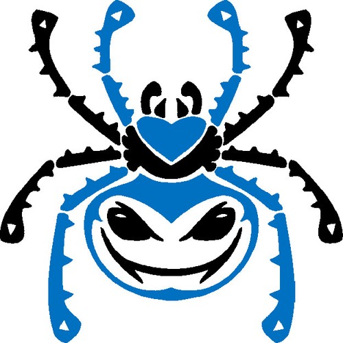 30 Custom Blue Widow Spider Personalized Address Labels | eBay