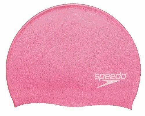 Hf6 Speedo Silicone Solid Swim Cap Pink One Size for sale online | eBay