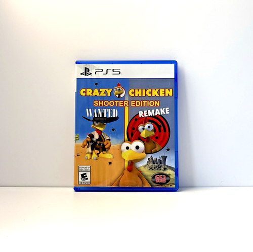Crazy Chicken: Shooter Edition Sony PlayStation 5 PS5 Mint Disc CIB ...
