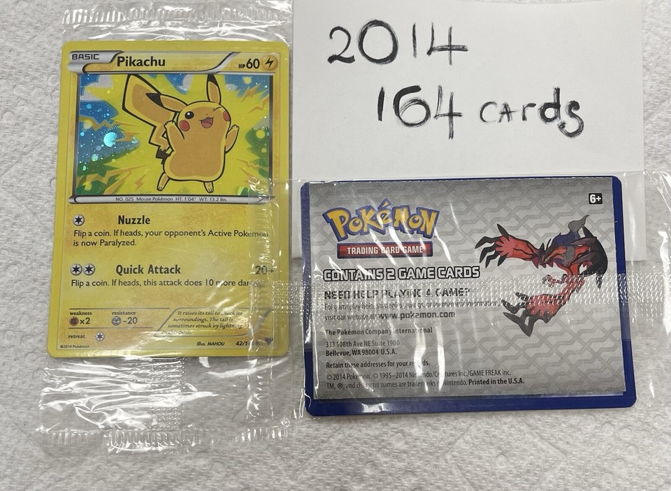 Pokemon TCG: XY Pikachu 42/146 Holo - MOVIE PROMO (2014) - MINT !! | eBay