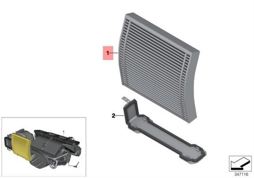Genuine BMW I12 Coupe Cabin Air Filter OEM 64319346267 | eBay