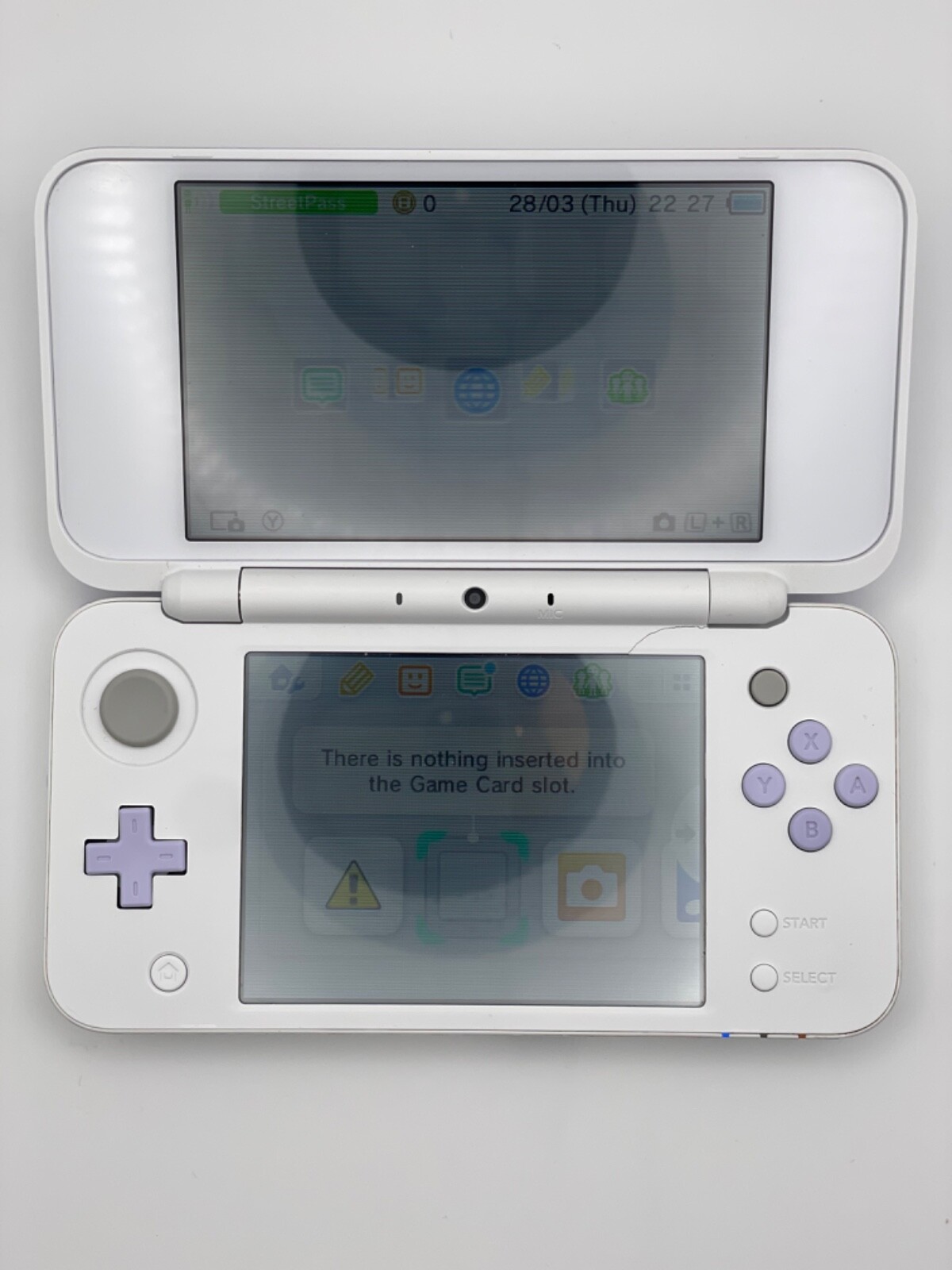 New Nintendo 2DS XL White and Lavender + Tomodachi Life Console Bundle ...