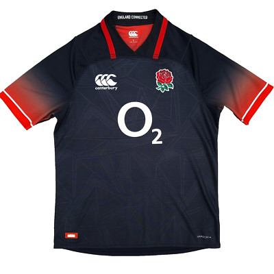 Canterbury L England Rugby Union Shirt Men's 2017/18 Away Vapodri+ ...