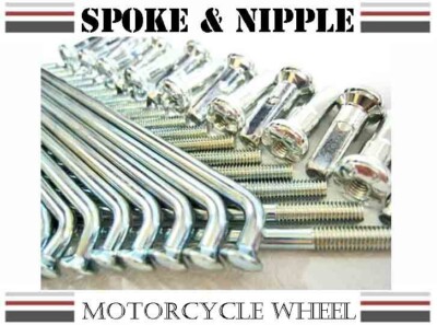 YAMAHA YAS1 AS1 YAS2 AS2 FRONT+REAR WHEEL SPOKE SET W/ NIPPLE 72PCS (C ...