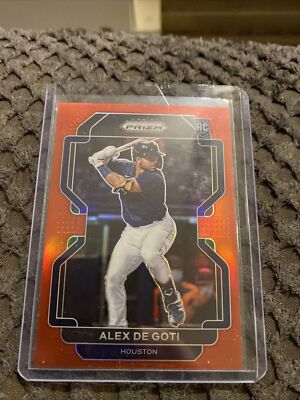 2022 PRIZM ALEX DE GOTI TIER 2 RED PRIZM HOUSTON ASTROS | eBay