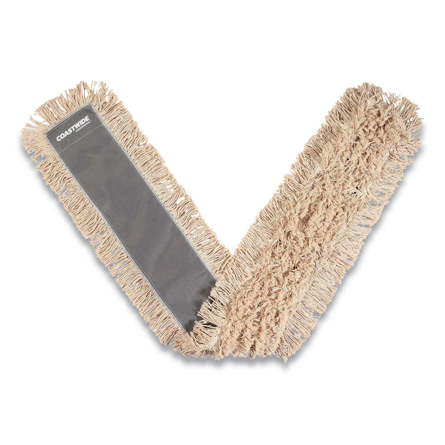 Coastwide Professional Cut-End Dust Mop Head, Cotton, 60 x 5, White | eBay
