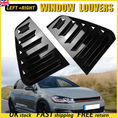 For VW GOLF MK7 7.5 GTI R GTD Shutter Window Louver Vent Cover Trim ...