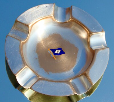 BLUE FUNNEL LINE TSS AENEAS PURCHASED ONBOARD 4" ASHTRAY | eBay UK