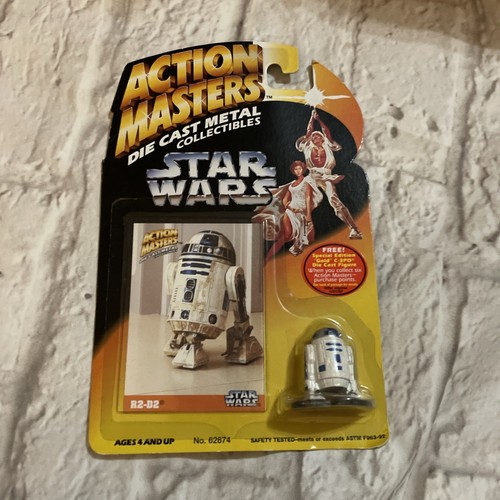 R2-D2 Action Masters Die Cast Metal Star Wars Kenner 1994 | eBay