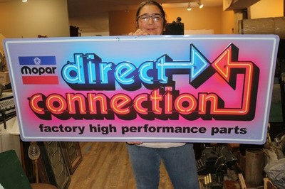 Large Mopar Direct Connection Dodge Plymouth Muscle Car 48" Embossed ...