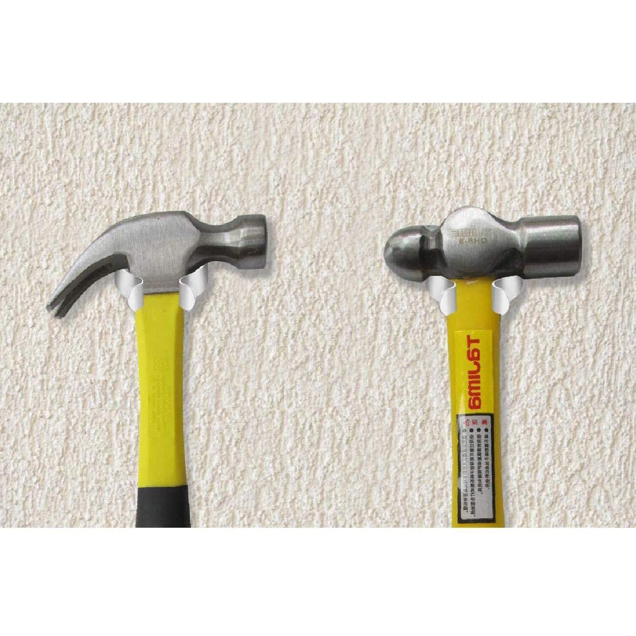 10 x Wide Base Tool Spring Terry Clips Heavy Duty Tool Storage Hangers ...