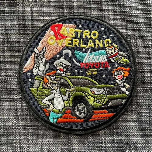 THE JETSONS Astro Jetson Space Age 100% Embroidered Patch Badge Motif ...